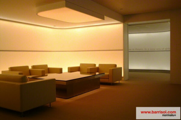 Barrisol Lighting Wall | Stretchmaster Ceilings