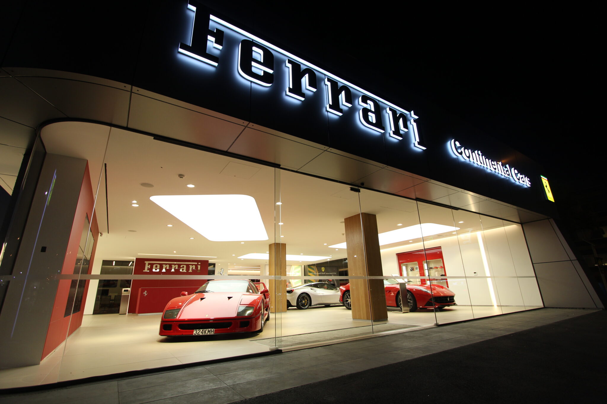 Ferrari Showroom Newmarket | Stretchmaster Ceilings